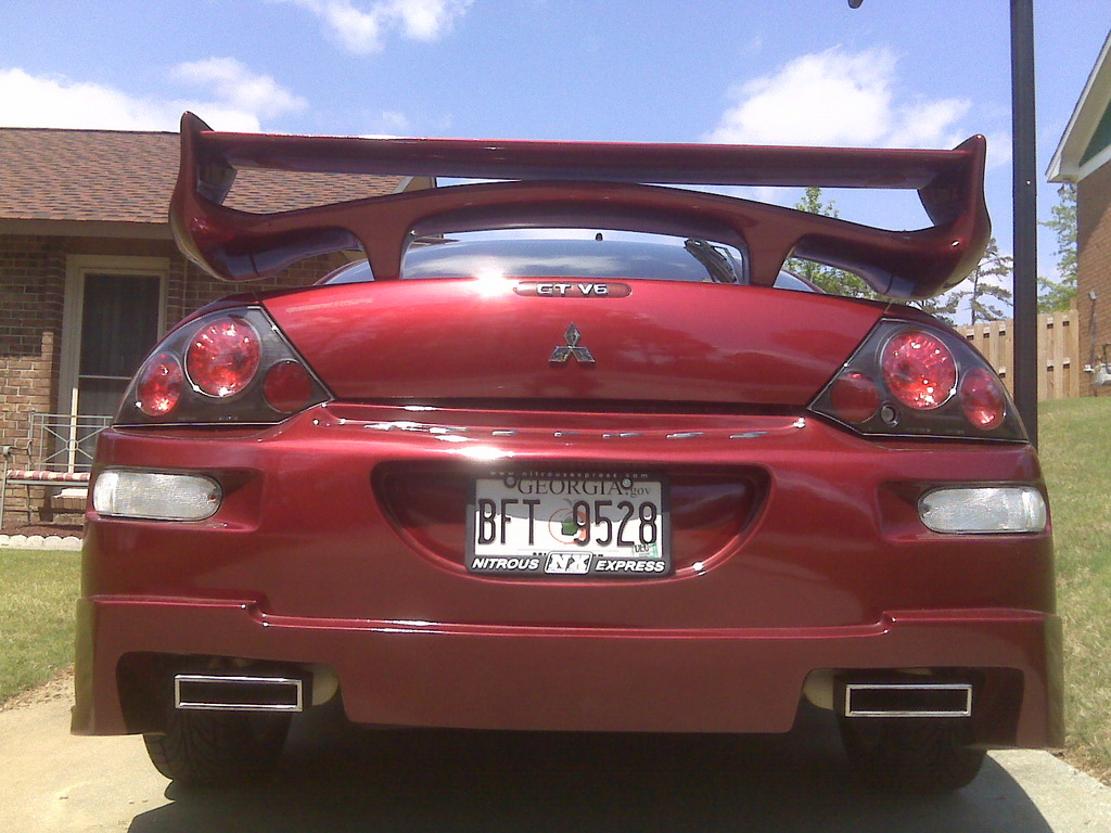 Тюнинг Mitsubishi Eclipse Coupe 2003, фото тюнинга Митсубиси Эклипс 2003
