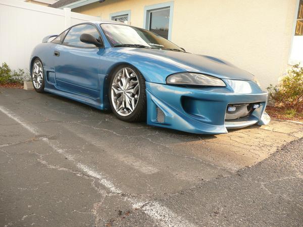 Тюнинг Mitsubishi Eclipse GSX Coupe 1995, фото тюнинга Митсубиси Эклипс ГСХ