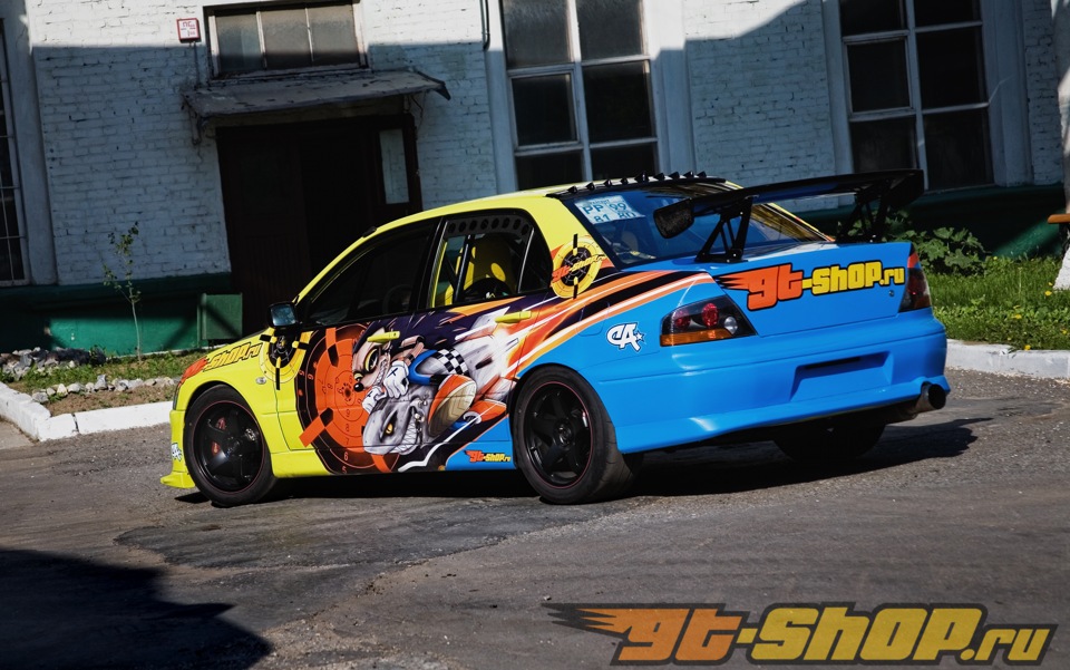 My perfect Mitsubishi Lancer Evo VII. 3DTuning - probably the best car ...