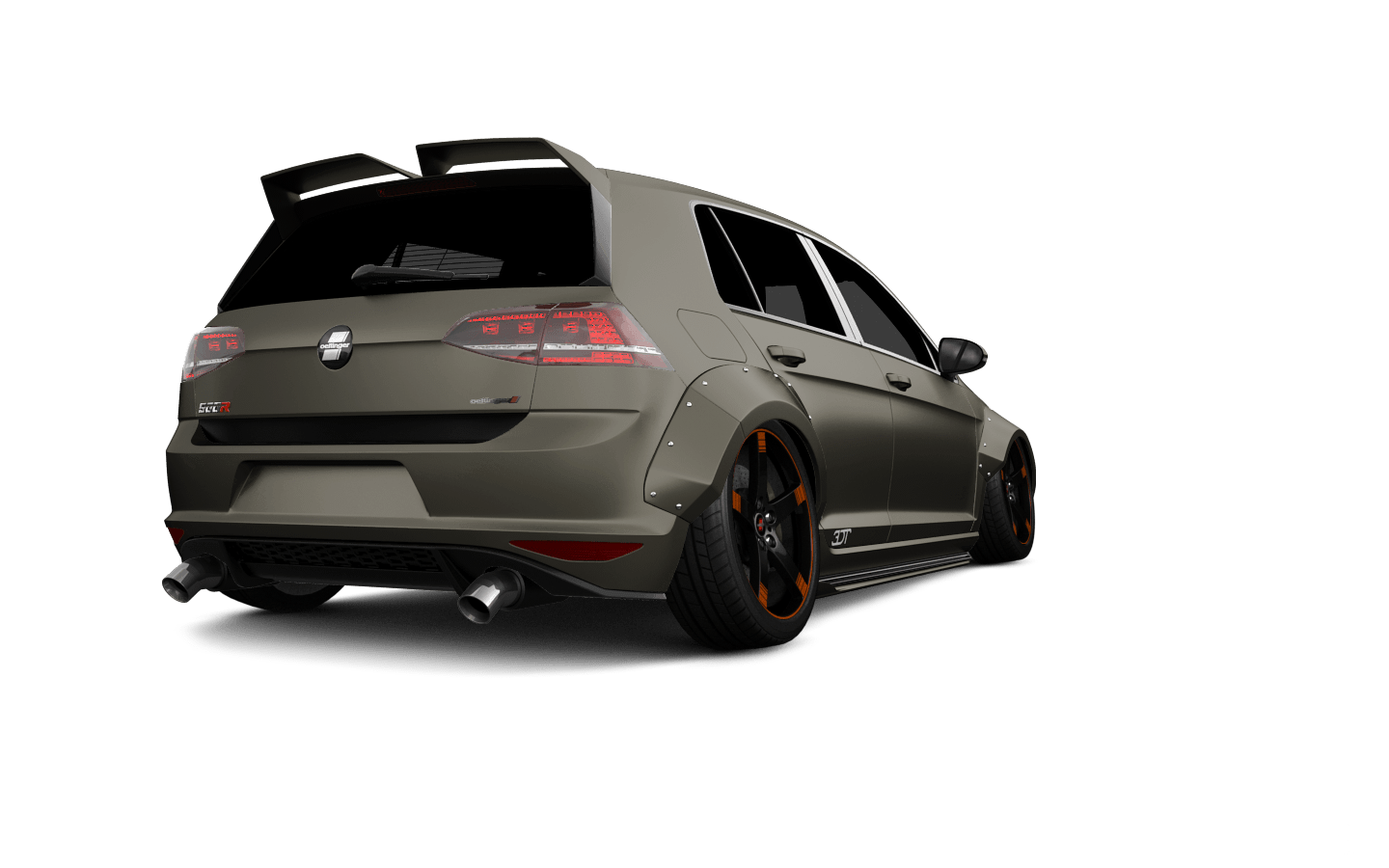 Volkswagen Golf 7 2012-2020 | 3DTuning - probably the best car ...