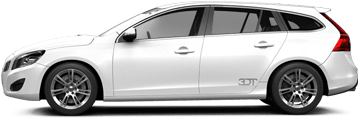 Volvo V60 2010-2018 | 3DTuning - probably the best car configurator!